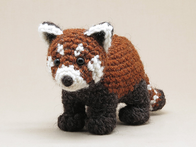 Ravelry: Tashi the red panda pattern by Sonja van der Wijk