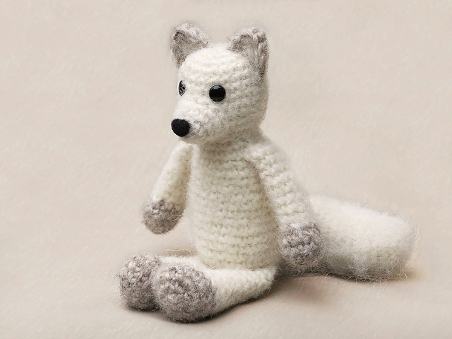 Ravelry: Lumi the arctic fox pattern by Sonja van der Wijk