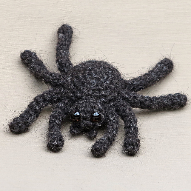 Ravelry: Mr. Creeper the spider pattern by Sonja van der Wijk