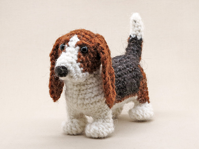 Ravelry: Sjuffel the Basset Hound pattern by Sonja van der Wijk