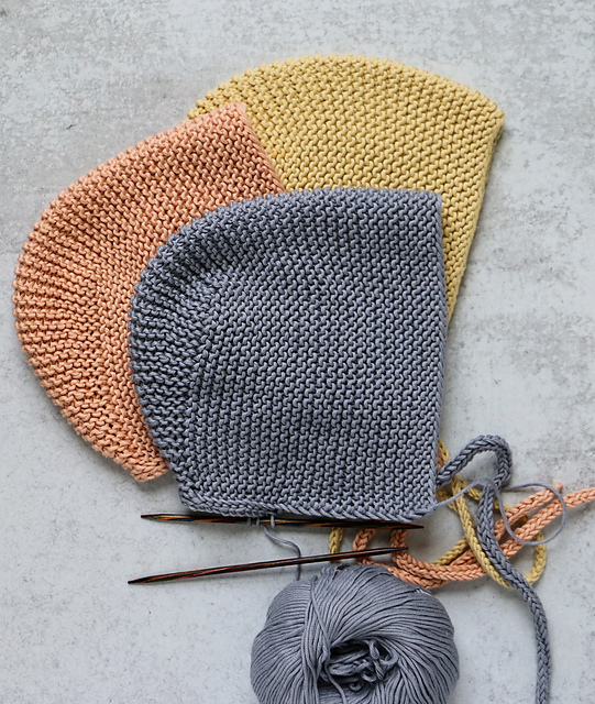 Ravelry: The Basic Bonnet for Pima Cotton pattern by Sophia Knits87
