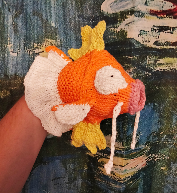 Ravelry: Magikarp Mitt pattern by Sorrel Rowan