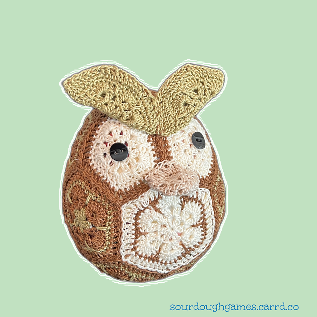 Ravelry: African Flower Granny Square Owl pattern by Rebecca from ...