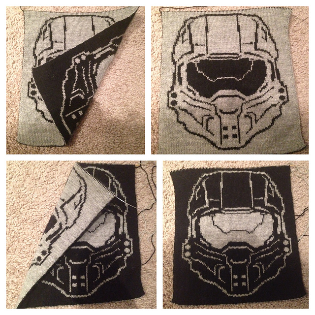 Ravelry: Master Chief Scarf pattern by Symantha Reagor