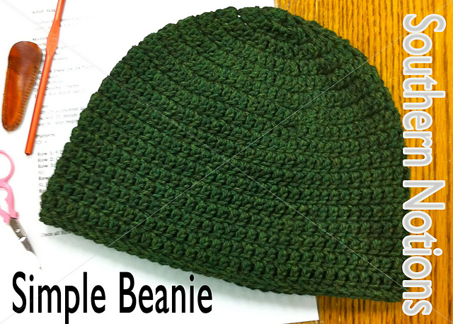 Ravelry: Simple Beanie pattern by Southern Notions