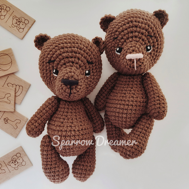 Ravelry: Brownie the bear pattern by Liubov Ponomarenko