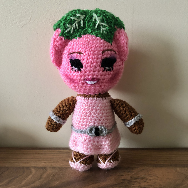 Ravelry: NINA BONINA BROWN RuPaul's Drag Race Doll pattern by Spectre Knots