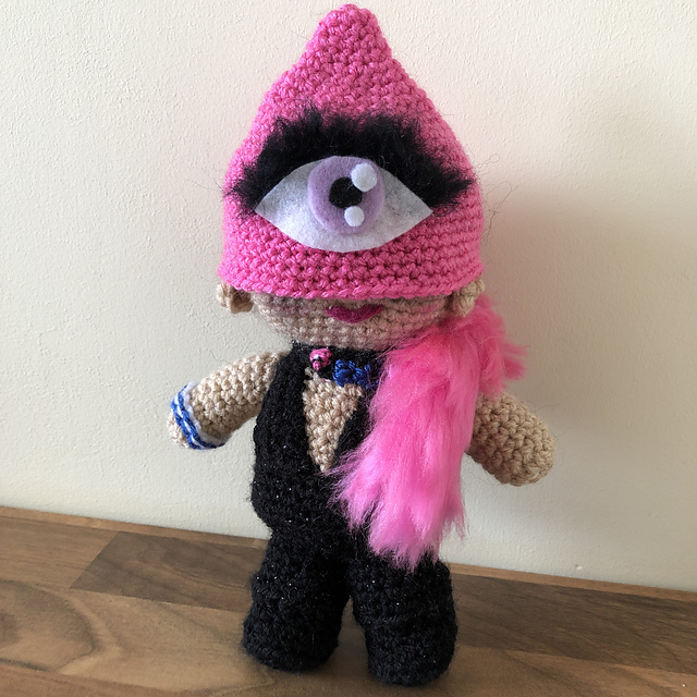 Ravelry: RAJA RuPaul's Drag Race Doll pattern by Spectre Knots