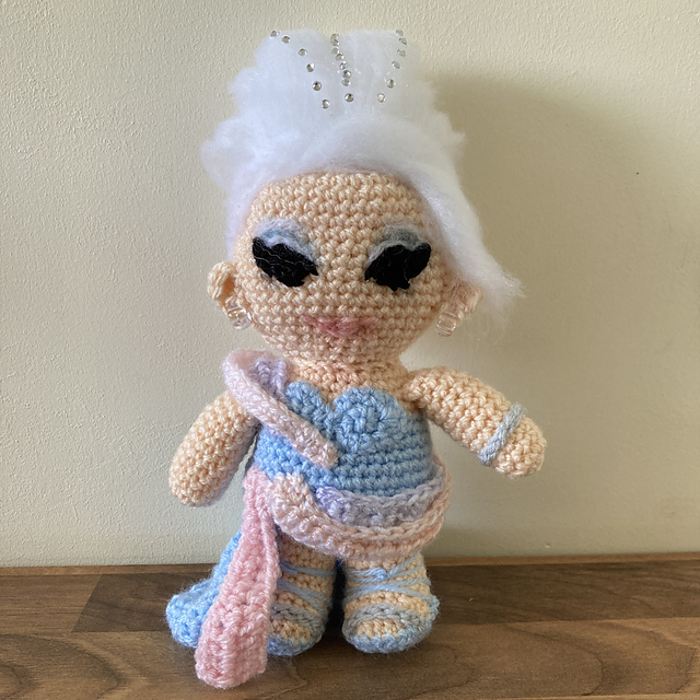 Ravelry: NICKY DOLL RuPaul's Drag Race Doll pattern by Spectre Knots