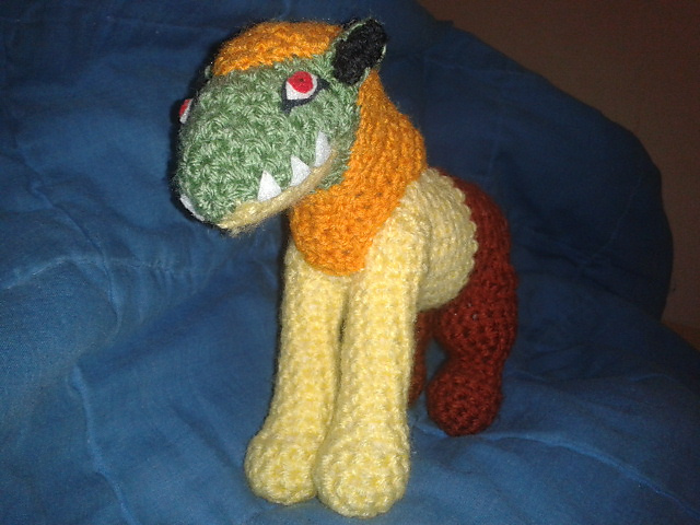 Ravelry: Egyptian Demon Ammit pattern by Marg Crawford