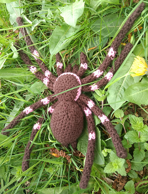Ravelry: Tarantula Spider pattern by Marg Crawford