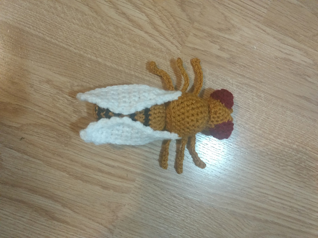 Ravelry: Model Organism: Fruit Fly pattern by Marg Crawford