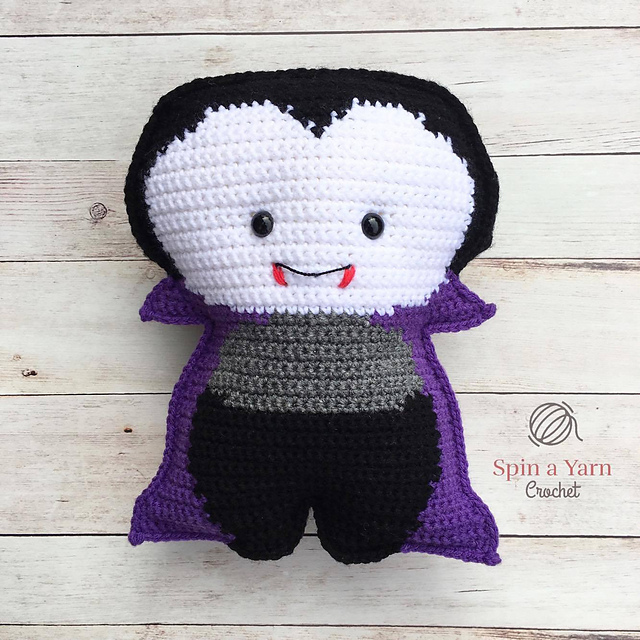 Ravelry: Vampire Amigurumi pattern by Spin a Yarn Crochet