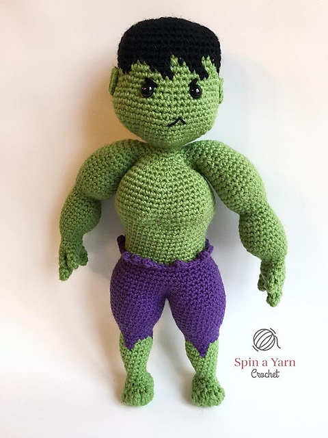 Ravelry: The Hulk pattern by Spin a Yarn Crochet