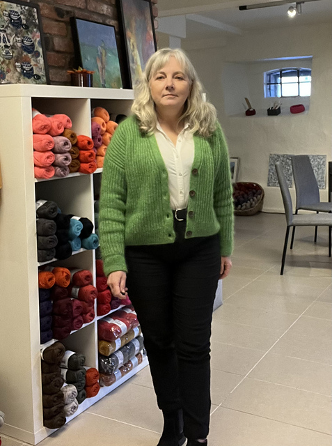 Ravelry: Spinnekroken's Agnete Cardigan