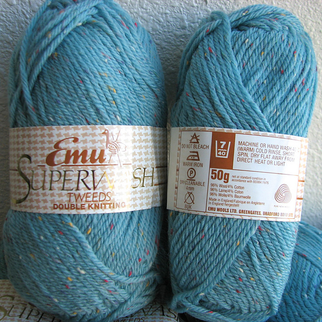 Ravelry: Emu Superwash Tweeds Double Knitting