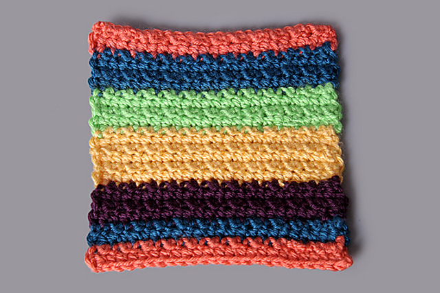 Ravelry: Textured Stripes 6x6 Square pattern by The Perfect Knot ...