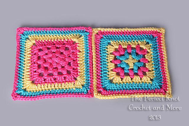 Ravelry: Puffy Doodle 6 Inch Square pattern by The Perfect Knot ...