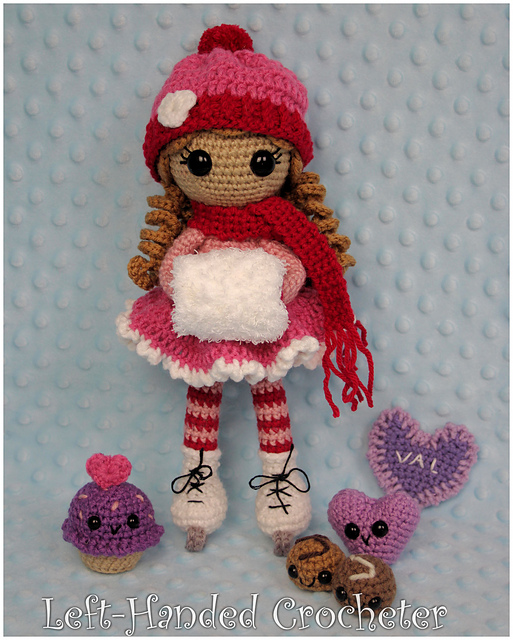 Ravelry: Val N. Tine pattern by The Left-Handed Crocheter