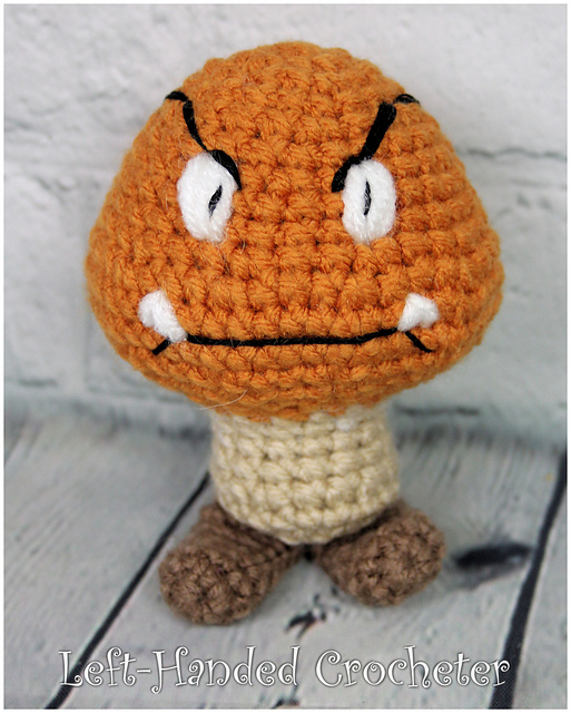 Ravelry: Goomba pattern by The Left-Handed Crocheter