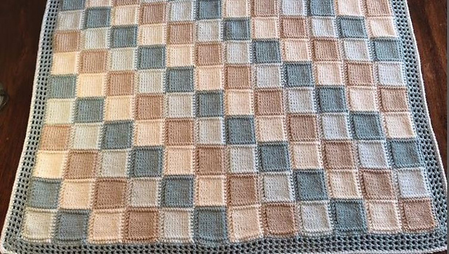 Ravelry: Magic Square Baby Blanket pattern by Kathy Botha