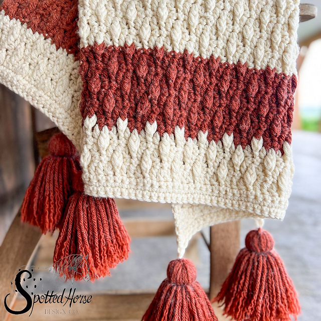 Ravelry: Farmhouse Blanket pattern by Christine Blue