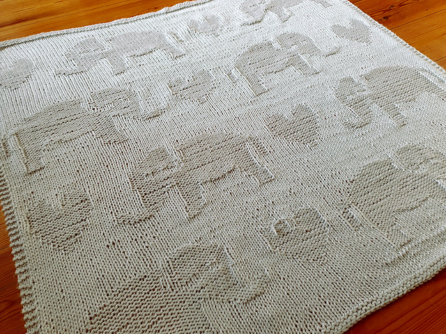 Ravelry: Love Elephants Baby Blanket pattern by Sproglets Kits