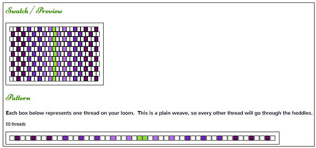 Ravelry: Spunknit's Weaving Pattern Charts