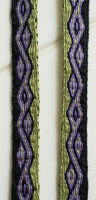 Ravelry: Spunknit's Card Weaving Strap 3