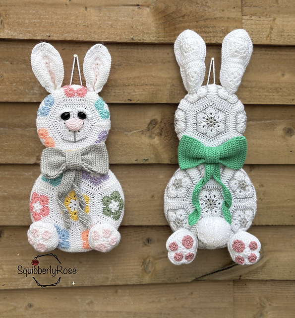 Ravelry: Rabbit wreath pattern by selina page