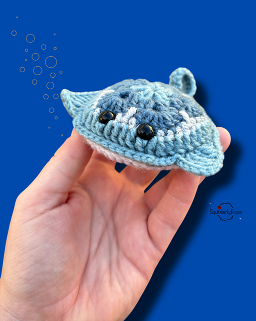 Ravelry: Drop The African Flower Mini Stingray pattern by selina page