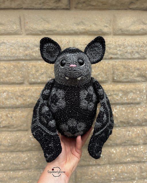Ravelry: Batt Pitt The African Flower Bat pattern by selina page