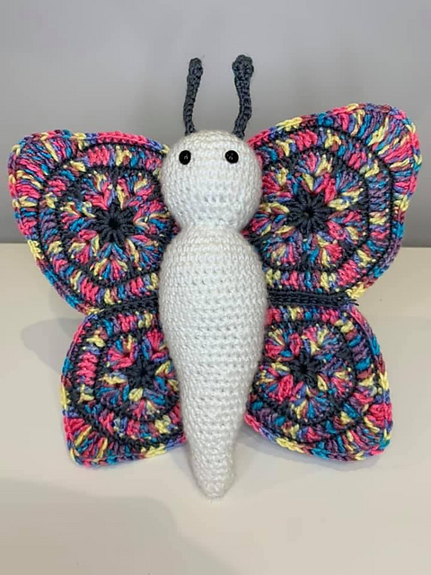 Ravelry: Betsy the African flower butterfly pattern by selina page