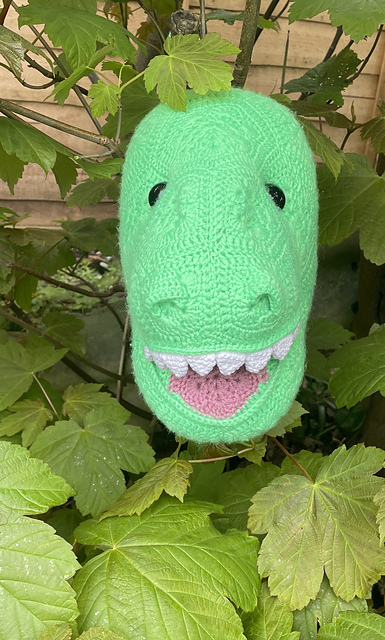 Ravelry: Timmy the African Flower T-rex head pattern by selina page
