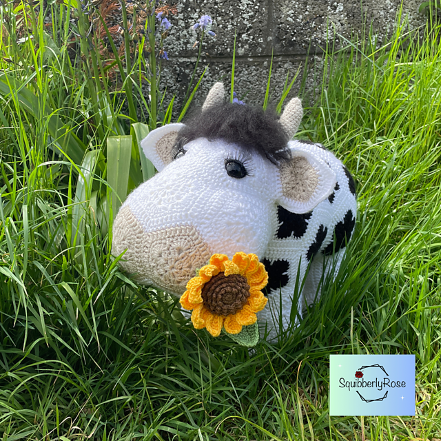 Ravelry: Bluebell the African flower cow. pattern by selina page