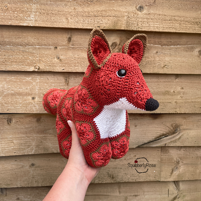 Ravelry: Freddie The African flower fox pattern by selina page