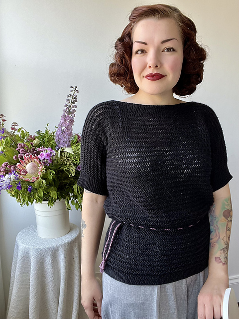 Ravelry: Dalloway Blouse pattern by Sydney Roseweck
