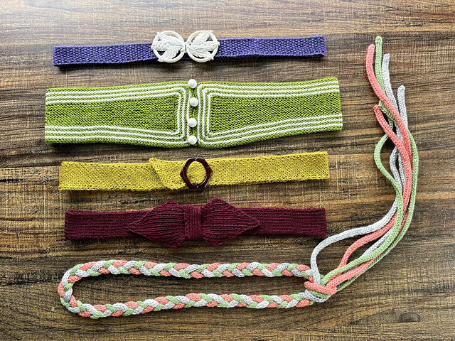 Ravelry: The Four Seasons Belts pattern by Sydney Roseweck