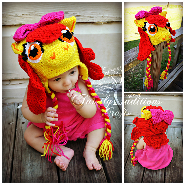 Ravelry: BOWtastic Pony - Apple Bloom pattern by Shannon Corcoran ...