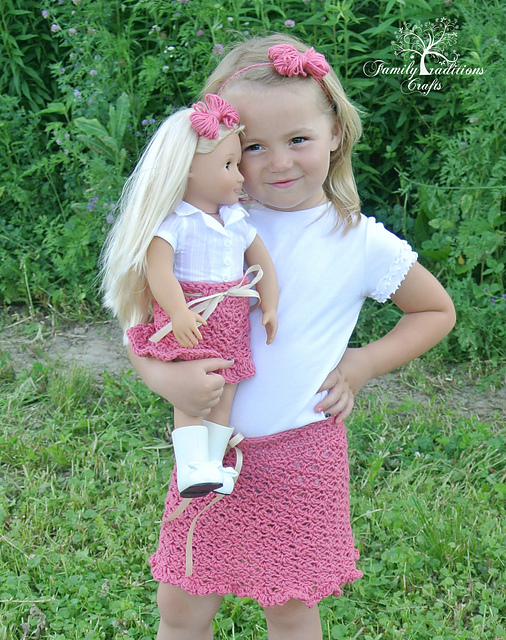 Ravelry: Ribbons and Lace Skirt pattern by Shannon Corcoran Family ...