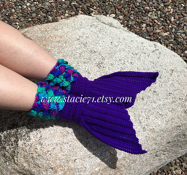 Ravelry: Mermaid Tail Socks pattern by Stacie L. Ratcliff