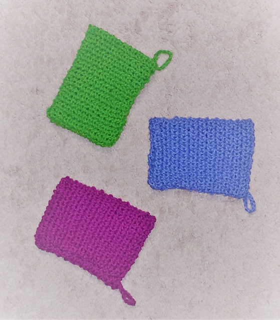Ravelry: Soap SACK (Knit) pattern by Stacy Wiener
