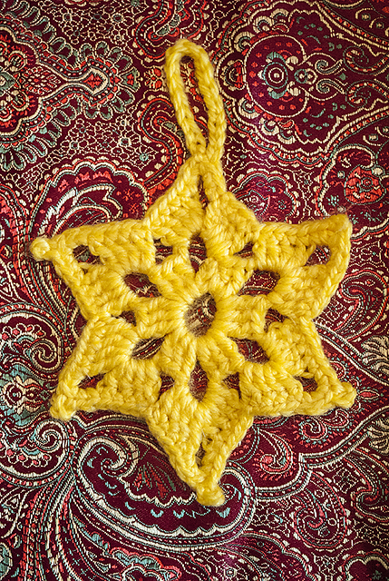 Ravelry: Star of David Ornament pattern by Crochet Kitten