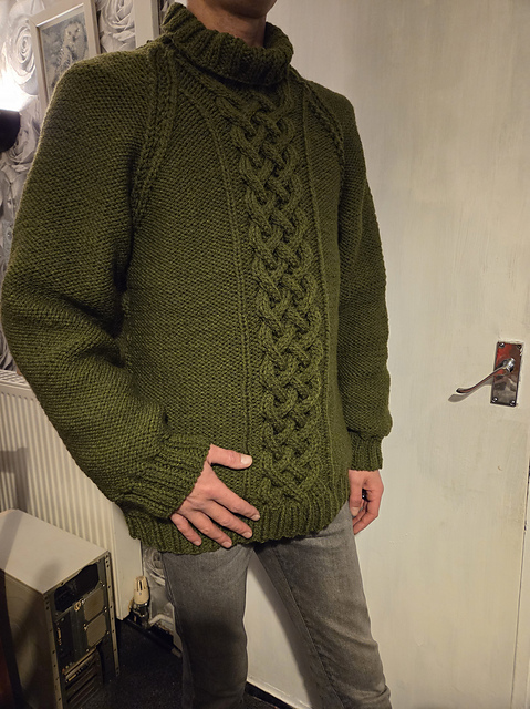 Ravelry: Druid's Grove Pullover pattern by Woolly Wiccan