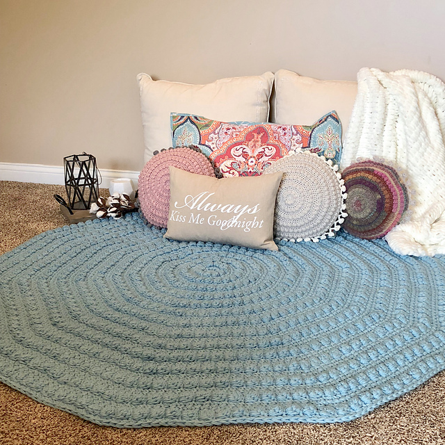 Ravelry: Crafty Boho Rug pattern by Ashley Stallsworth