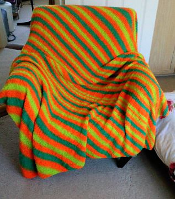 Ravelry: Sideways Throw pattern by Samantha Paya