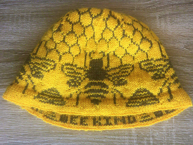 Ravelry: Bee Kind Hat pattern by Jo Leveille