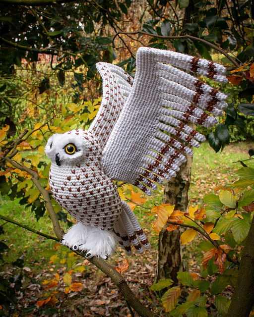 Ravelry: Sede the Snowy Owl pattern by Stella Taubenheim