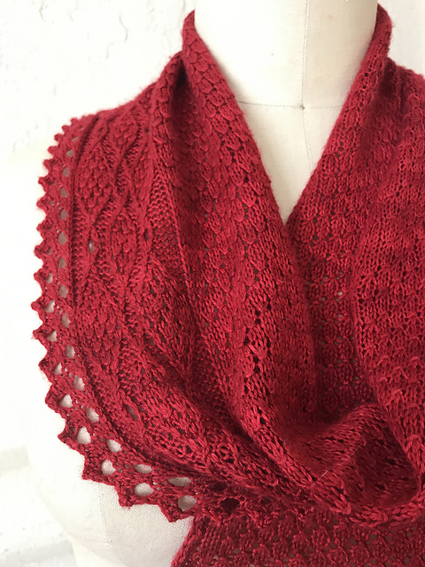 Ravelry: Tafoni Shawl pattern by Stephannie Tallent