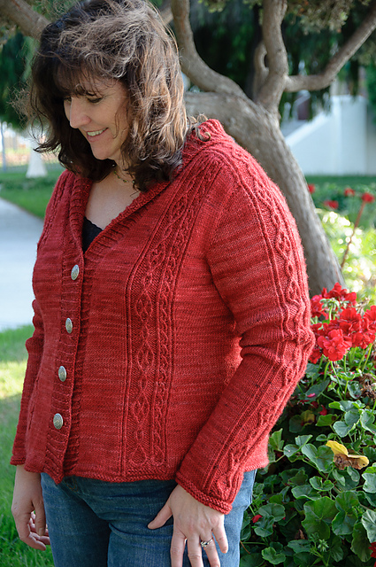 Ravelry: Wrought Cardi pattern by Stephannie Tallent
